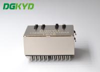 China 10P8C 2.5G RJ45 Ethernet Connector with LED Shielded Modular Jack for sale