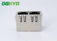 China 10P8C 2.5G RJ45 Ethernet Connector with LED Shielded Modular Jack for sale