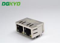 China 10P8C 2.5G RJ45 Ethernet Connector with LED Shielded Modular Jack for sale