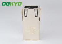 China Tab Up Gigabit Shield 33 Mm RJ45 With Transformer Light Band for sale