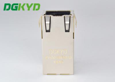China Tab Up Gigabit Shield 33 Mm RJ45 With Transformer Light Band for sale