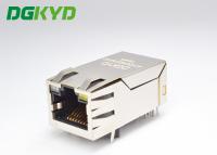 China Tab Up Gigabit Shield 33 Mm RJ45 With Transformer Light Band for sale