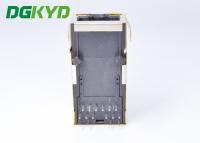 China Tab Up Gigabit Shield 33 Mm RJ45 With Transformer Light Band for sale