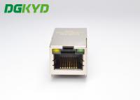 China Single Port Gigabit PoE RJ45 Connector 12 Pin with Transformer 1000M Base-TX for sale