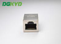 China TAB UP 100BASE RJ45 SMD Connector Communication Socket DGKYD911B031GWW7S for sale