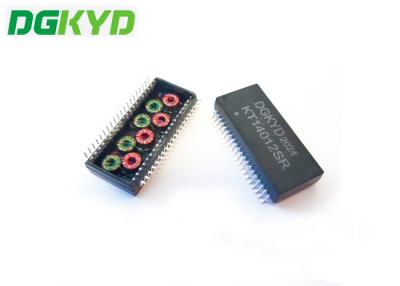 China KT14012SR 40-Pin SMD Network Transformer - 8 Core Pairs for 1000 BASE-TX Ethernet Isolation for sale
