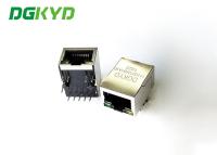China Single Port TAB UP RJ45 Modular Jack For Printed Circuit Board for sale
