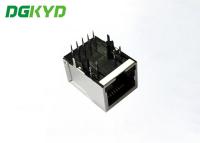 China Single Port TAB UP RJ45 Modular Jack For Printed Circuit Board for sale