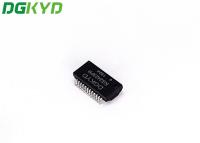 China KG2423PR 24-Pin SMD Cat6 Gigabit Ethernet Transformer Module with 2-Pair Core for 10/100 BASE-TX Networks for sale