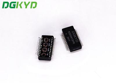 China KGX2413PR 24PIN SMD Cat6 Gigabit Ethernet Transformer Module with 2-Pair Core and 1000BASE-T Support for sale