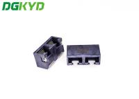China UL 94V-0 56 Double Port TAB UP RJ45 Network Connector for sale