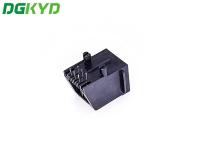 China DGKYD5721E1166IWA1DB1057 Single Port 180 Degree TAB UP RJ45 Connector with PBT Housing for 10/100/1000BASE-T Networks for sale
