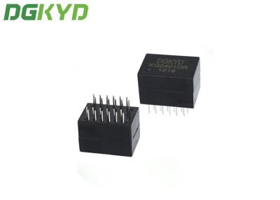 China KG2401DR 24-PIN DIP 100/1000 Gigabyte Ethernet Transformer Module with 350μH Inductance and 2250VDC Rating for sale