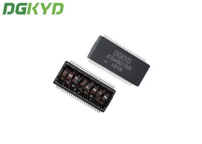 China KG4801SR 48-Pin SMD Ethernet Transformer Module - 8-Pair Cat6 Gigabit with 350μH Inductance for sale