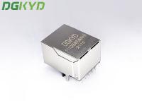 China Single Port RJ45 Shielded Connector with 10 Pin Configuration and 1000BASE-T Performance for Industrial Networking for sale