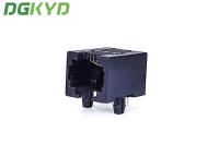 China DGKYD53211164IWA1DY1017 G/ Fu Single Port Rj45 Modular Socket Lightless Plastic 6p4c Interface for sale