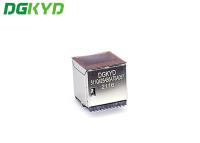 China Multi Port Shielded Rj45 Connector 8p12c PCB Communication Poe Filter for sale