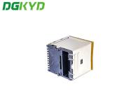 China Multi Port Shielded Rj45 Connector 8p12c PCB Communication Poe Filter for sale