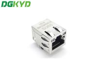 China DGKYD211B054FG1A4D RJ45 Shielded Connector 8PIN 6U Gold Plating for sale