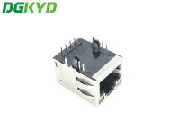 China DGKYD211B054FG1A4D RJ45 Shielded Connector 8PIN 6U Gold Plating for sale