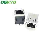 China DGKYD211B054FG1A4D RJ45 Shielded Connector 8PIN 6U Gold Plating for sale