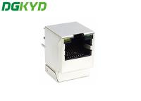 China Tab UP 1x1 Port 100 Base-T PoE+ Ethernet Rj45 Modular Wall Socket 10PIN PBT for sale