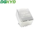 China Lightning Protection RJ45 Connector 30U With Light And Shielding 8Pin 100M Integrated Filter for sale