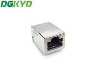 China TAB-UP Gigabit RJ45 Network Connector with Integrated Transformer 350μH Inductance 265°C Wave Soldering for sale