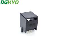 China RJ11 Network Port Connector 6P6C Modular Block Interface Without Filter - 0-70℃ Operating Temperature, 100Ω Impedance for sale