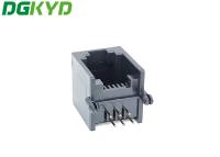 China RJ11 Network Port Connector 6P6C Modular Block Interface Without Filter - 0-70℃ Operating Temperature, 100Ω Impedance for sale