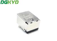 China DGKYD211Q380AA1A7S009 SMD RJ45 Gigabit Network Connector with 350μH Filter and 2250VDC Withstand Voltage for sale