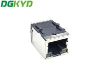 China DGKYD211Q380AA1A7S009 SMD RJ45 Gigabit Network Connector with 350μH Filter and 2250VDC Withstand Voltage for sale