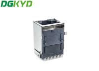 China DGKYD211Q380AA1A7S009 SMD RJ45 Gigabit Network Connector with 350μH Filter and 2250VDC Withstand Voltage for sale