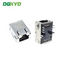 China DGKYD Gigabit Integrated Filter RJ45 Network Connector 12PIN PA66 1000BASE-T for sale