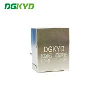 China RJ45 Network Port Connector 1x1 8P8C 30U Gold Plating Shielded Jack for 10/100/1000BASE-T for sale