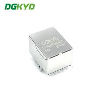 China DGKYD111Q070BA2A1D Gigabit Ethernet RJ45 Transformer 10-Pin with LED and Shielding 1000BASE-T for sale