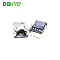 China DGKYD1711Q242FF5WA7CBDB057 RJ45 Integrated Magnetic Connector 30U Gold Plating 1000BASE-T Ethernet Module for sale