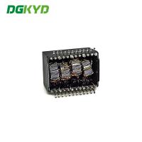China 24PIN 1000BASE-TX 1000M Network Ethernet Shielded Ethernet Transformer KGP2460SR for sale