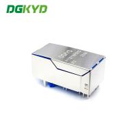 China 2.5G Integrated Magnetic RJ45 Shielded Connector 33mm with POE and LED Indicators for 10/100/1000BASE-T Networks for sale