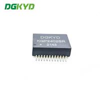 China KGP2402SR Gigabit Ethernet Transformer 24-Pin SMD Mounting 8-Pair Core 10/100/1000BASE-TX for sale