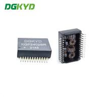 China KGP2402SR Gigabit Ethernet Transformer 24-Pin SMD Mounting 8-Pair Core 10/100/1000BASE-TX for sale
