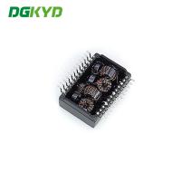 China KGP2402SR Gigabit Ethernet Transformer 24-Pin SMD Mounting 8-Pair Core 10/100/1000BASE-TX for sale
