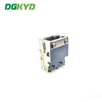 China 100M Shielded RJ45 Connector No Light Shielding Network Connector for sale