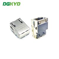 China 100M Shielded RJ45 Connector No Light Shielding Network Connector for sale