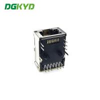 China Integrated Filter RJ45 Shielded Connector 8P12C with Light Shield Gigabit 1000BASE-T for sale