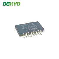 China SMD 16 PIN Ethernet Transformer With Magnetics Network Filter for sale