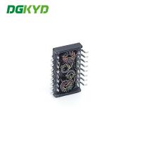 China SMD 16 PIN Ethernet Transformer With Magnetics Network Filter for sale