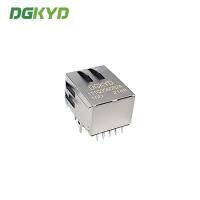 China 8P10C Single Port RJ45 Connector With Integrated Transformer for sale