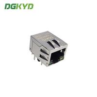China 8P10C Single Port RJ45 Connector With Integrated Transformer for sale