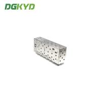 China DGKYD21SFP1N3A00200B022 2×1 RJ45 SFP Connector with 0.25mm Cage Thickness and 15μ